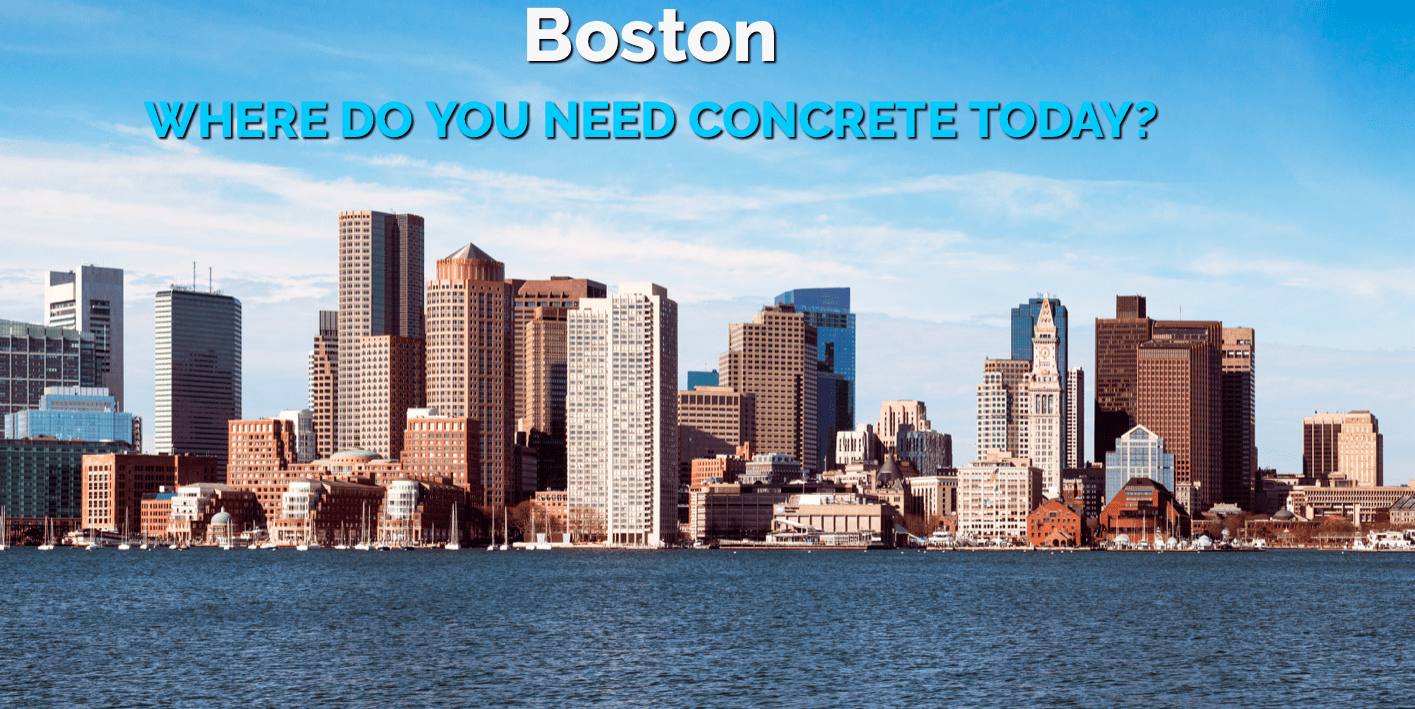 Concrete Metro Boston | 1-800-CONCRETE | Delivering to you!
